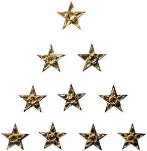 Comet Busters Silver Star Face Gems Eye Jewels Body Tattoo Sticker ...