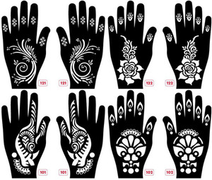 APCUTE Stencil mehandi design - Price in India, Buy APCUTE Stencil ...