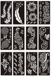 ROYALEND ROYALEND Mehndi Stencil Design Tattoos - Price in India, Buy ...