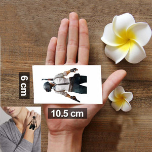 voorkoms BGMI And PUBG Tattoo Sticker For Male And Female Tattoo ...
