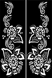 ROYALEND ROYALEND Mehndi Stencil Design Tattoos - Price in India, Buy ...