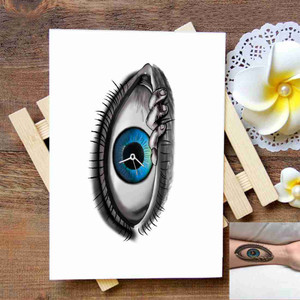 voorkoms Eye Tattoo Temporary Tattoo Stickers For Male And Female Fake ...