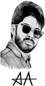 Ordershock South Actor Allu Arjun Tattoo Stickers For Male And Female ...