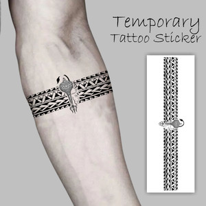 Ordershock Lord Hanuman Gada Temporary Tattoo Sticker Spiritual Body ...