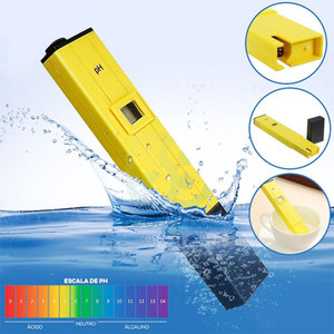 ACU-CHECK Digital Electric PH Meter LCD Tester Pocket Hydroponics ...