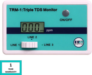 HM DIGITAL TRM-1 Triple In-Line TDS Monitor With One Year Warranty ...