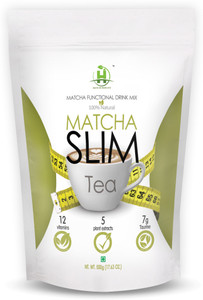 Healthy Nutrition Matcha Slim Tea Powder for Weight Loss Unflavoured ...