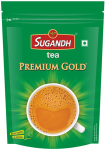 Sugandh Premium Tea Kadak Assam Chai (1Kg) Unflavoured Black Tea Pouch ...