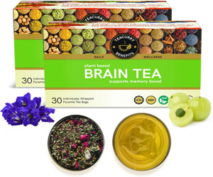 TEACURRY Brain tea - Helps with Improving Memory and Concentration ...
