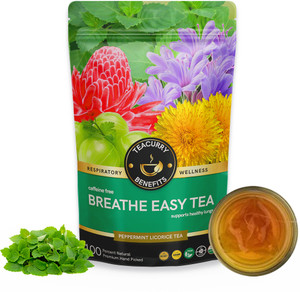 TEACURRY Anti Smoking Tea | 15 TeaBags Lung Health Tea, 30 Cups | Detox ...