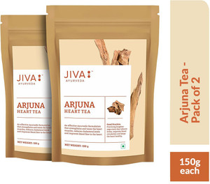 JIVA Arjuna Tea - Caffeine Free Tea - For Healthy Heart Functions - 150 ...