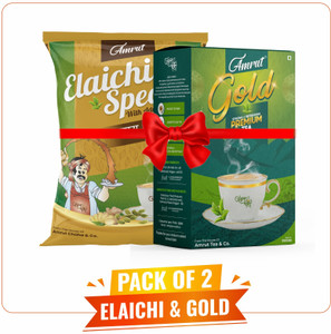 Amrut Life 250 g Elaichi Special Adrak and 250 g Gold Premium Tea ...