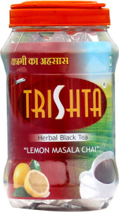 trishta Lemon Masala Chai 500gm Herbal Tea Plastic Bottle Price in ...
