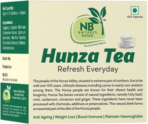 Natures Based HUNZA TEA Herbal Infusion Tea Box Price in India - Buy ...