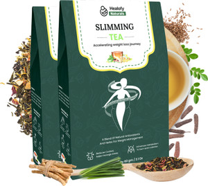 Healofy Naturals Slimming Tea for Weight Loss(Pack of 2) Lemon Grass ...