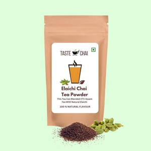 taste of chai Elaichi Tea Powder ( Elaichi chai Patti ) 100 Gm 50 Cups ...