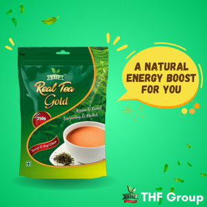 THF Real Tea Gold X Masala Tea 250g Pack Black Tea Pouch Price in India ...