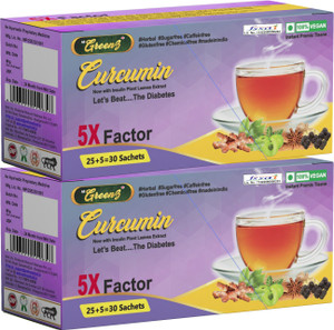 all greenz Curcumin Tea, Sugar control, Diabetic wounds, Greenz ...