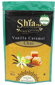 shia tea Shia vanilla Caramel tea 100 gms Vanilla Black Tea Pouch Price ...