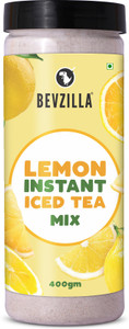 Bevzilla Lemon Instant Iced Tea Mix |400gms| Instant Mix| Lemon Flavour ...