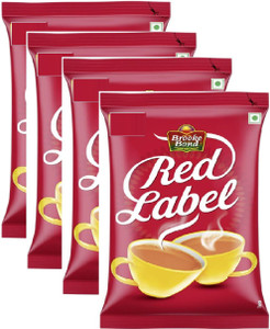 Red Label Tea, 30Gm (Pack Of 4) 100Gm Tea Pouch Price in India - Buy ...