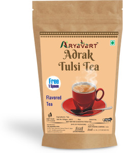 Aryavart Adrak Tulsi Chai, Flavored Ginger, Tulsi Tea Pouch Price in ...