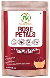 AGADA ORGANIC ROSE PETALS- A FLORAL INFUSION FOR THE SOUL Rose Herbal ...