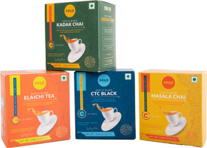 DOKO Exotic Premium CTC, Masala, Elaichi and Kadak Tea Black Tea Box ...