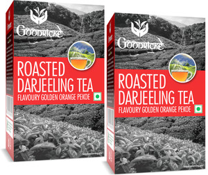 Goodricke Roasted Darjeeling Tea (100 GM) Unflavoured Black Tea Box ...
