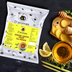 D'aromas Ginger Lemon Grass Tea Instant Premix 500G for Manual and ...