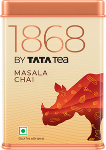 1868 by Tata Tea Masala Chai with Spice Black Tea Tin Price in India ...