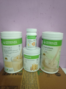 HERBALIFE F1 VANILLA SHAKE,FIBER COMPLEX200GM,SHAKEMATE 500GM,ENERGY ...
