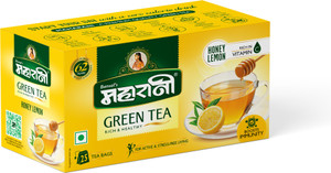 Maharani Pure Green Tea, 50 Teabags | Honey Lemon, Perfectly Balanced ...