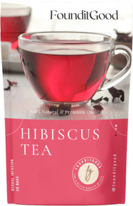 Founditgood Hibiscus Tea – 100% Natural Herbal Infusion | Heart Health ...