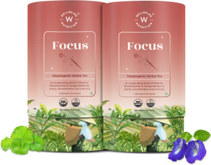 Wellbeing Nutrition Focus Tea | Brain & Memory Herbal Tea Box Price in ...