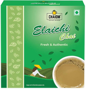 Chaiom Elaichi Tea 100g - Real Elaichi Flavoured Kadak Chai, Cardamom ...