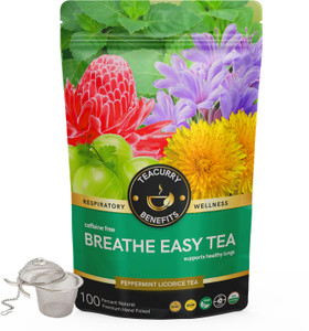 TEACURRY Anti Smoking Tea - Breathe Easy and Lung Detox Tea - Lung ...