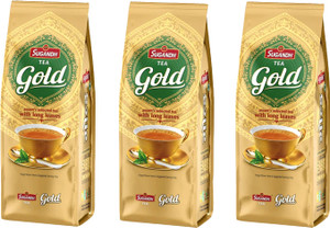 Sugandh Tea Gold 750g (Pack of 3 x 250g Each) Dezire Teas Black Tea ...