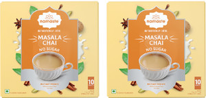 Namaste Chai Masala Chai 110 gram No Sugar Instant Tea Pouch Price in ...