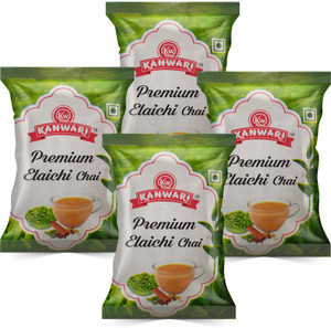 Kanwari Premium Elaichi Chai Cardamom Black Tea Pouch Price in India ...