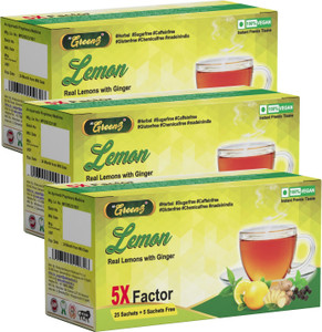 all greenz Lemon Green Tea With Ginger, Vitamin C & Antioxidants By SMW ...
