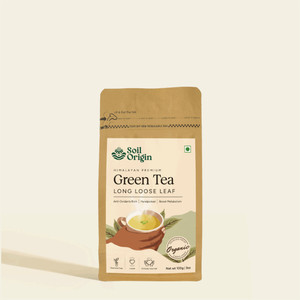 soil origin; your organic way to wellness Himalayan Green Tea Pouch ...