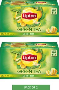 Lipton Lemon Zest Green Tea Bags Box Price in India - Buy Lipton Lemon ...