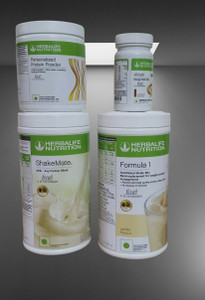 Herbalife Nutrition SHAKE VANILLA PROTEIN 200GM $ CINNAMON SHAKEMATE ...