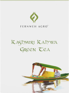 FERNWEH AGRO Kashmiri Kahwa Tea 100 gm Saffron Green Tea Pouch Price in ...