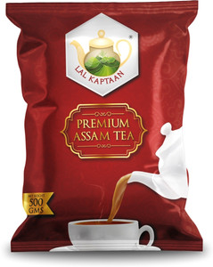 LAL KAPTAAN Premium Assam Tea | Brisk & Malty flavor 500gm Black Tea ...