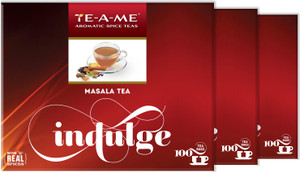 TE-A-ME Masala Tea - 300 Tea Bags | Real Spices Masala Tea | Black Tea ...