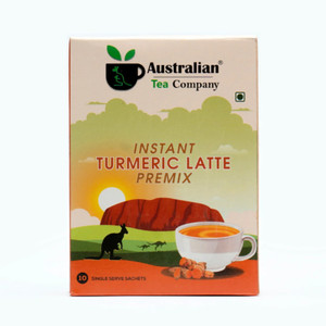 AustralianTeaCompany Instant Turmeric Latte Premix Turmeric Instant Tea ...