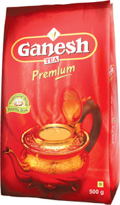 Ganesh Tea P500_GANESH PREMIUM LEAF TEA 500 GM POUCH Tea Pouch Price in ...
