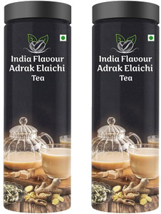 India Flavour Adrak Elaichi Tea | Natural Healthy Extra Strong Leave ...